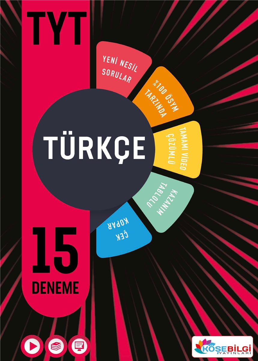 KÖŞEBİLGİ YAYINLARI - TYT - TYT Türkçe 15 Branş Denemesi KÖŞEBİLGİ YAYINLARI - TYT - TYT Türkçe 15 Branş Denemesi