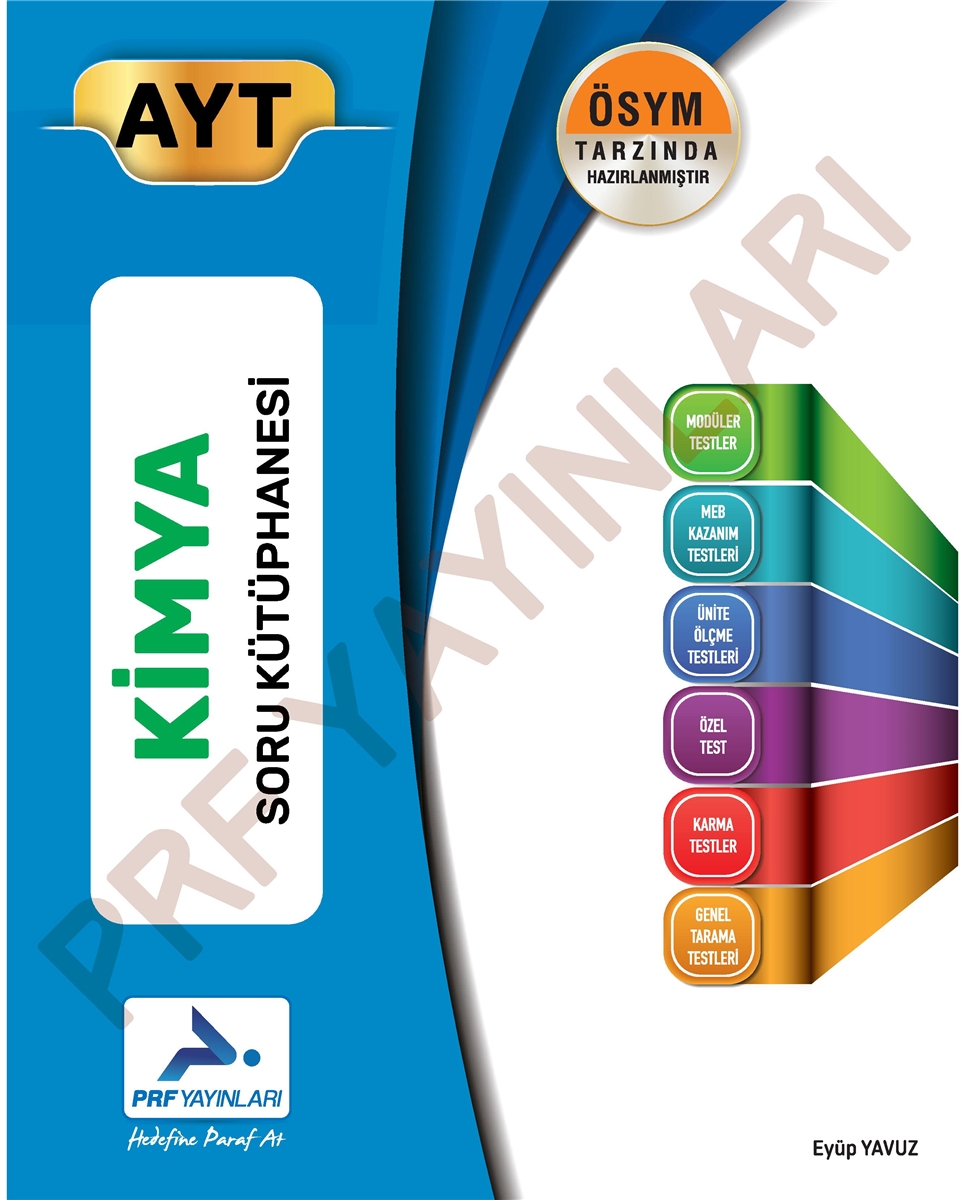 PARAF YAYINLARI - AYT - AYT Kimya Soru Kütüphanesi
