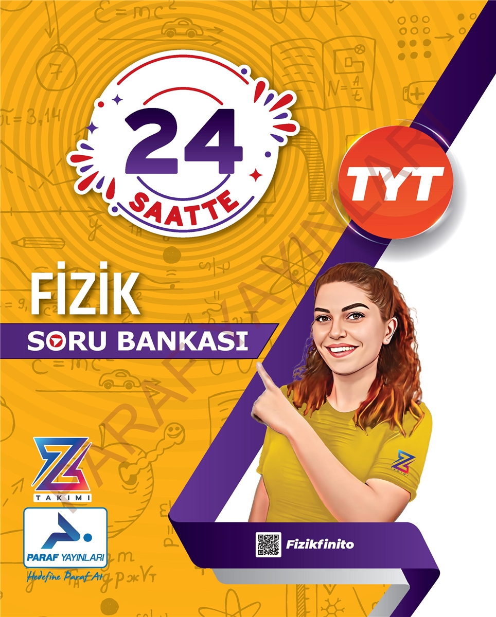 PARAF YAYINLARI - TYT - TYT 24 Saatte Fizik Soru Bankası