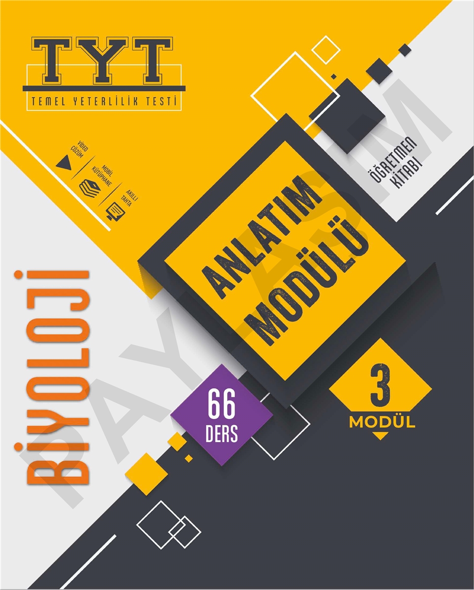 PAYLAŞIM YAYINLARI - TYT - TYT Biyoloji Anlatım Modülü