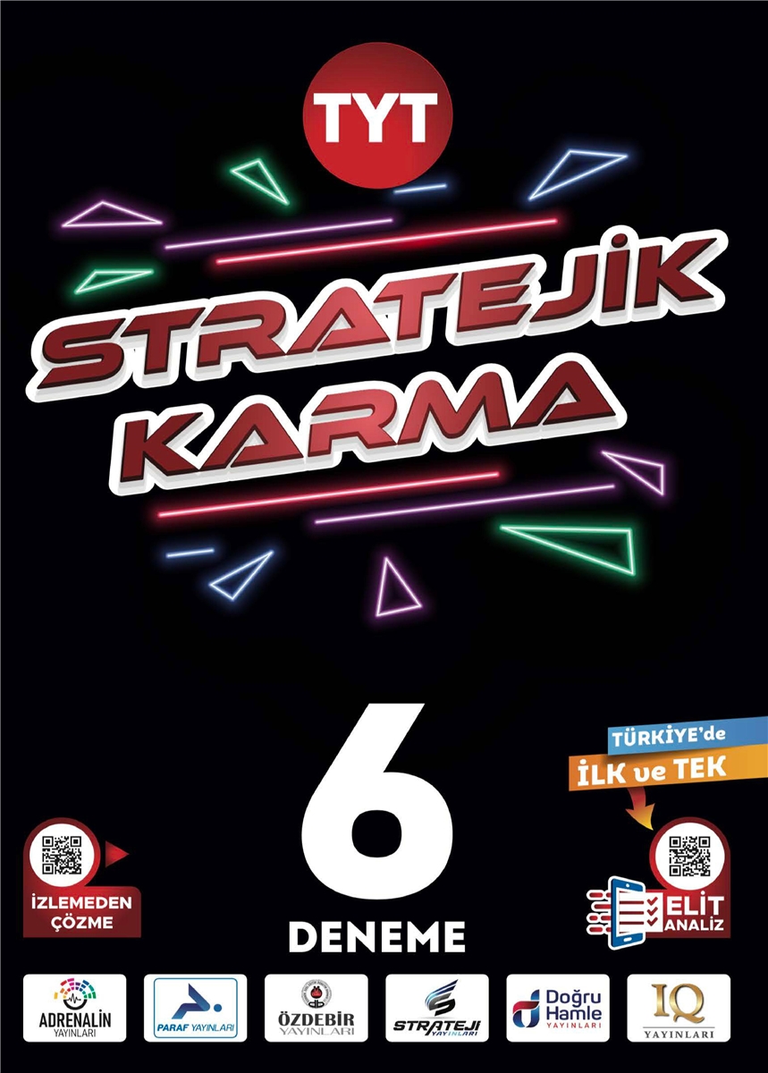 STRATEJİ YAYINLARI - TYT - TYT Stratejik Karma 6 Deneme