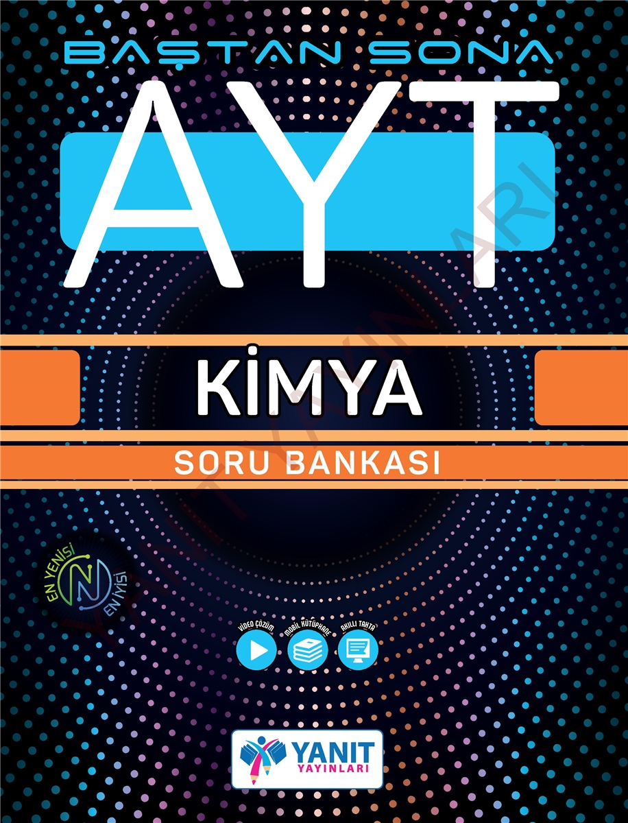 YANIT YAYINLARI - AYT - AYT Baştan Sona Kimya Soru Bankası