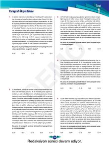 PARAF YAYINLARI - TYT - TYT IQ Paragraf Soru Kütüphanesi